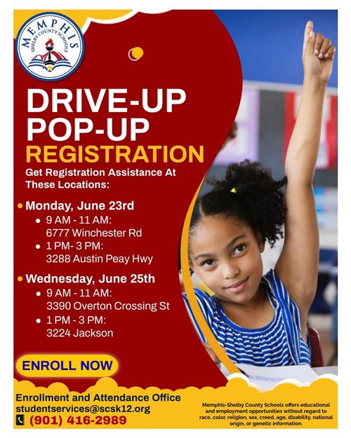 Pop Up Registration
