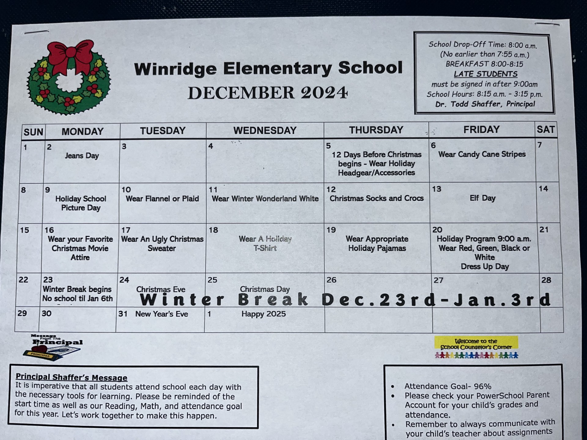 Winridge Elementary / Homepage